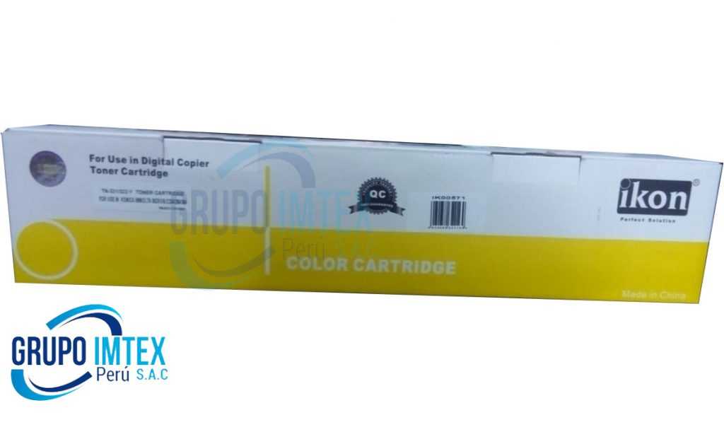 TONER COMPATIBLE KONICA MINOLTA BIZHUB C224/284/364 TN-321/322 YELLOW ...