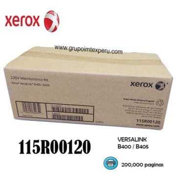 fusor xerox 115r00120 para versalink b400 b405