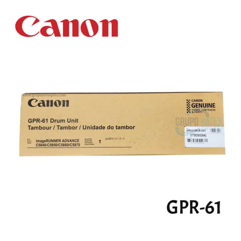 Tambor Canon GPR-61 Color iR DX C5840i, C5850i