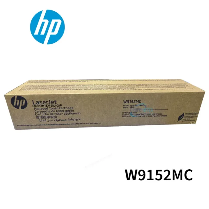 Toner Hp W9152Mc Yellow Mfp E78625, Mfp E78630